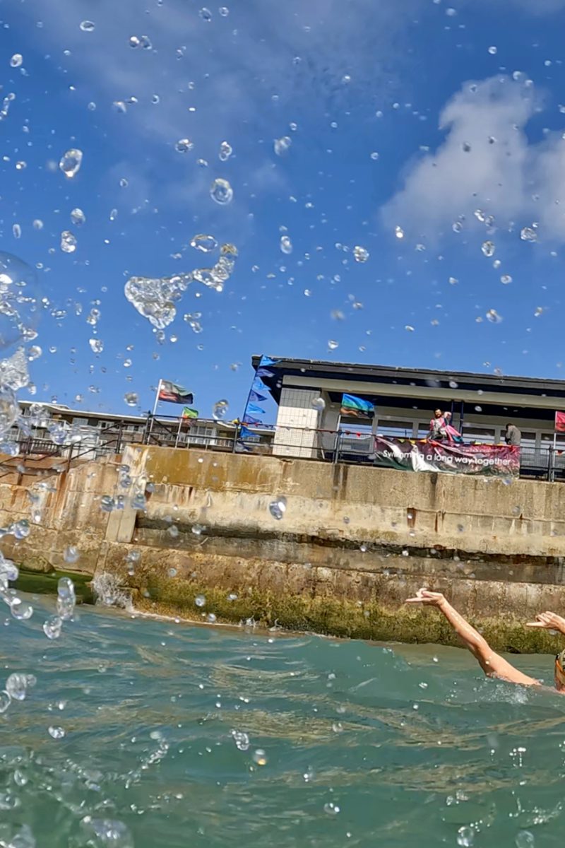 Swimming a Long Way Together - Sea Lanes Brighton
